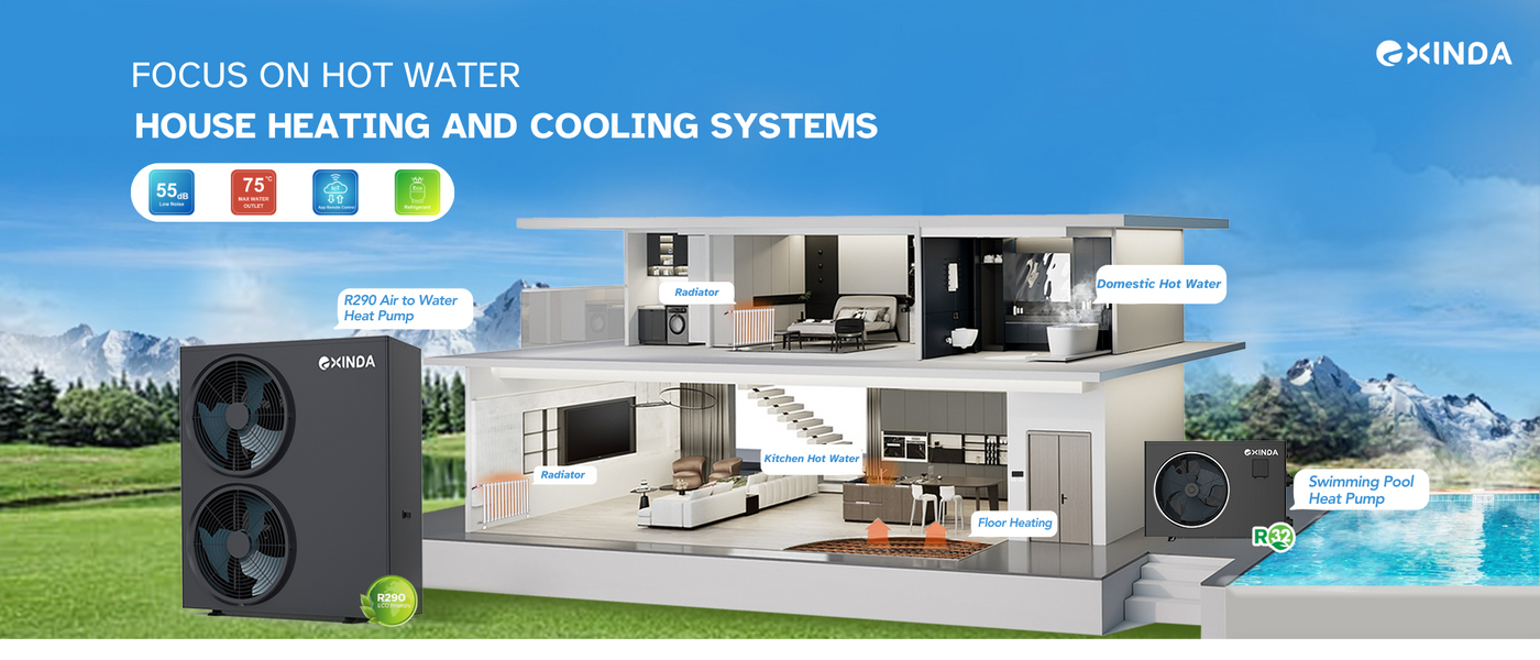 Heat Pump Manufacturer & Supplier | Heat Pump Hot Water Heater |Exinda