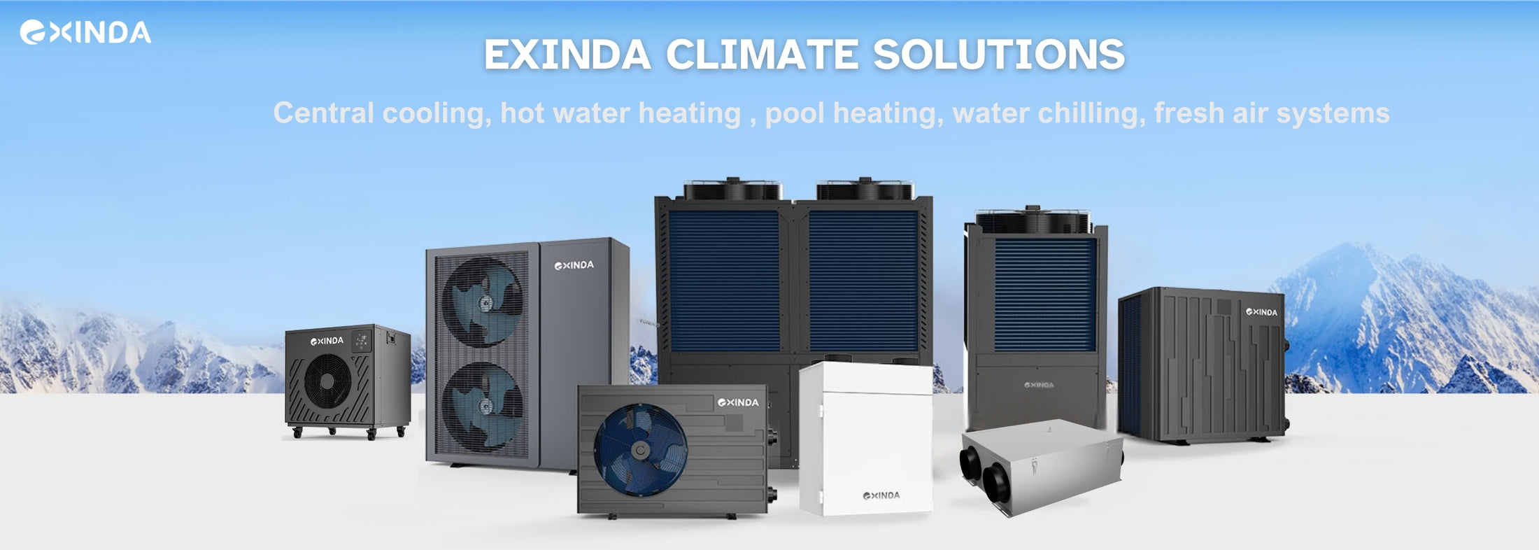Exinda | Heat Pump Manufacturer, HVAC Supplier&ERV Ventilation System
